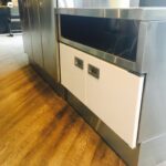 white stainless steel cabinets - Acutech Fabrication